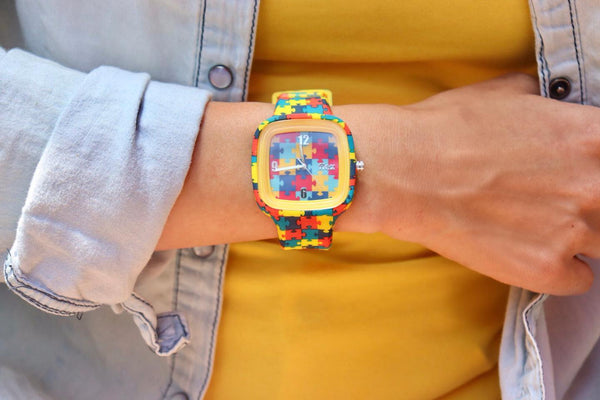 Time To Support Autism - Flex Watches