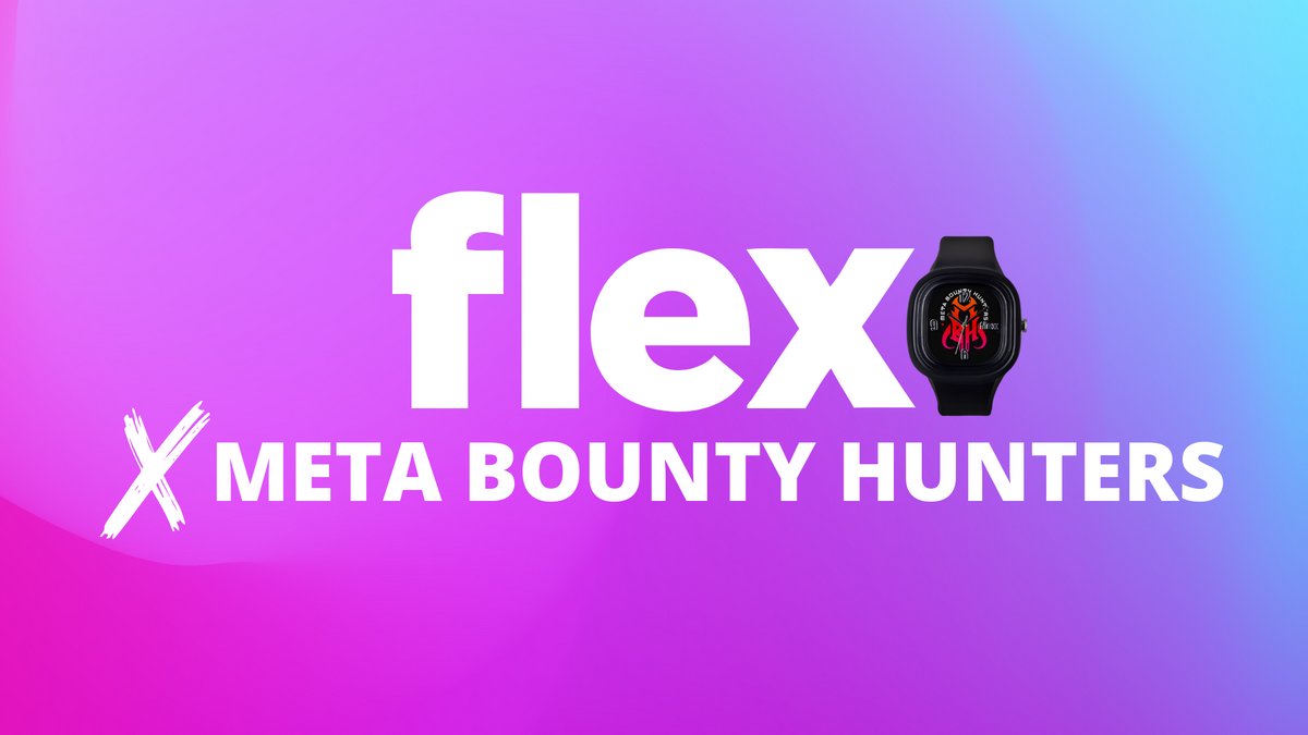 Flex x Meta Bounty Hunter Collab - Flex Watches